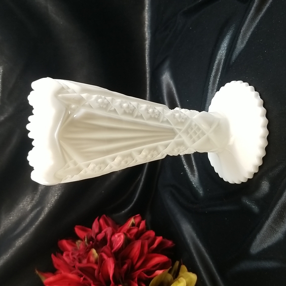 Imperial Glass | Accents | Imperial Milk Glass Vase | Poshmark